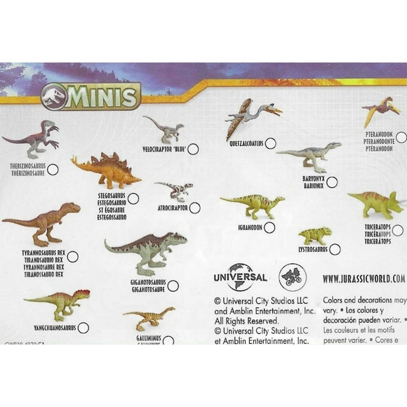 Mattel | Toys | Jurassic World Dominion Mystery Minis Stegosaurus ...